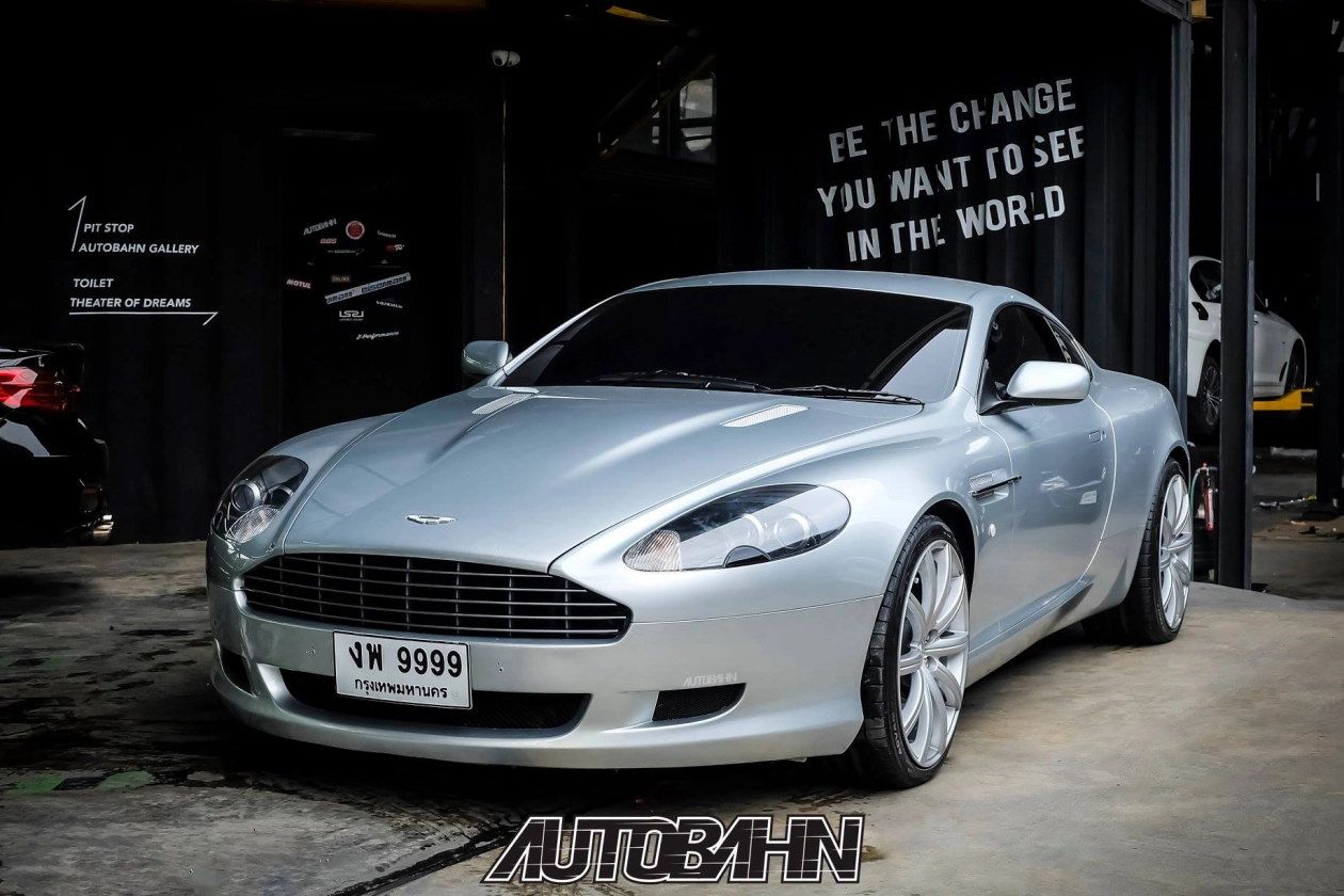 "DB 9999" Aston Martin DB9 with Mansory Spoiler | Autobahn Thailand