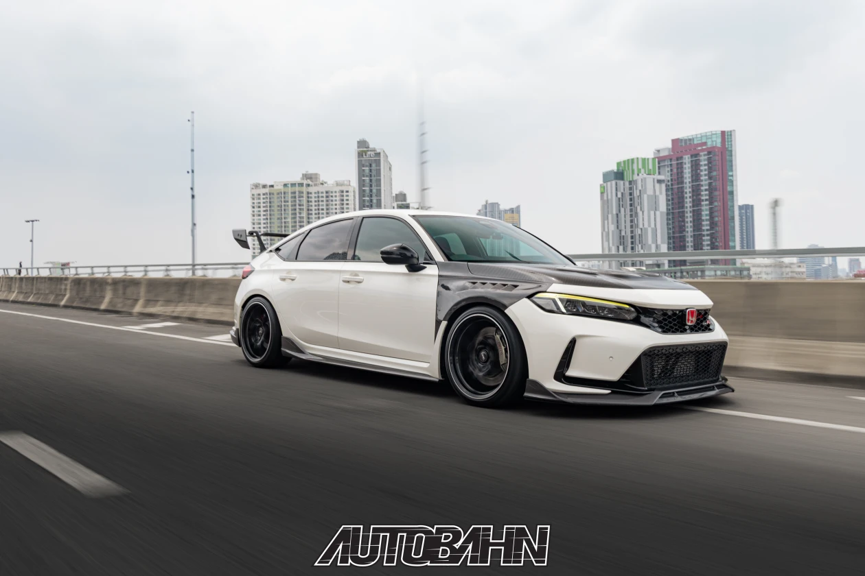 Honda Civic Type R FL5 ชุดแต่ง VARIS ARISING-1 Evo Carbon+ Cooling ...