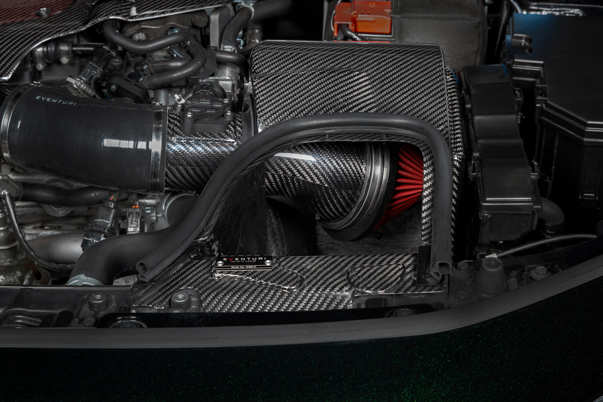 ชุดกรองอากาศคาร์บอน EVENTURI Carbon Air Intake Honda Civic Type R - FL5 ...