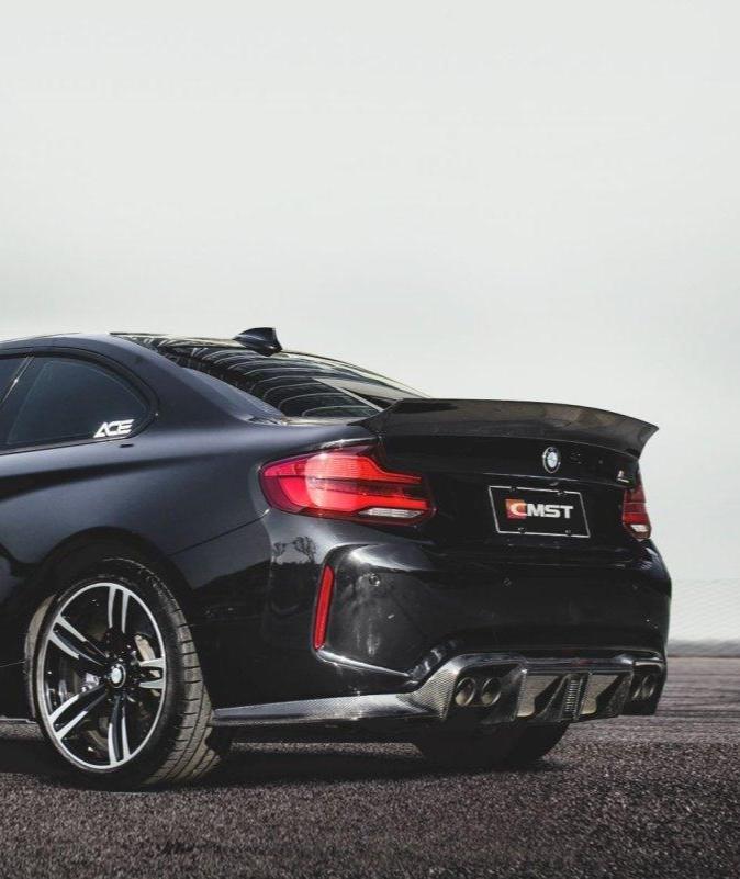 CMST Tuning Rear Diffuser for BMW F87 M2 M2C 2016-2021 Carbon Fiber/FRP ...